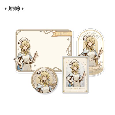 miHoYo Genshin Impact Lumine A 4 Pcs Set Official Goods Marechaussee ...