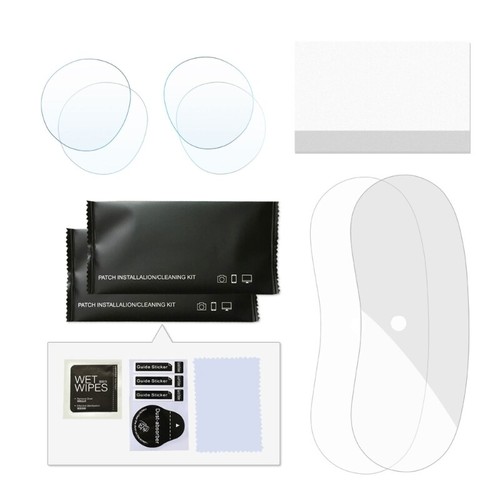 Anti-Bubble Screen Protector for Pico 4 VR Headset Curved Glasses Lens ...