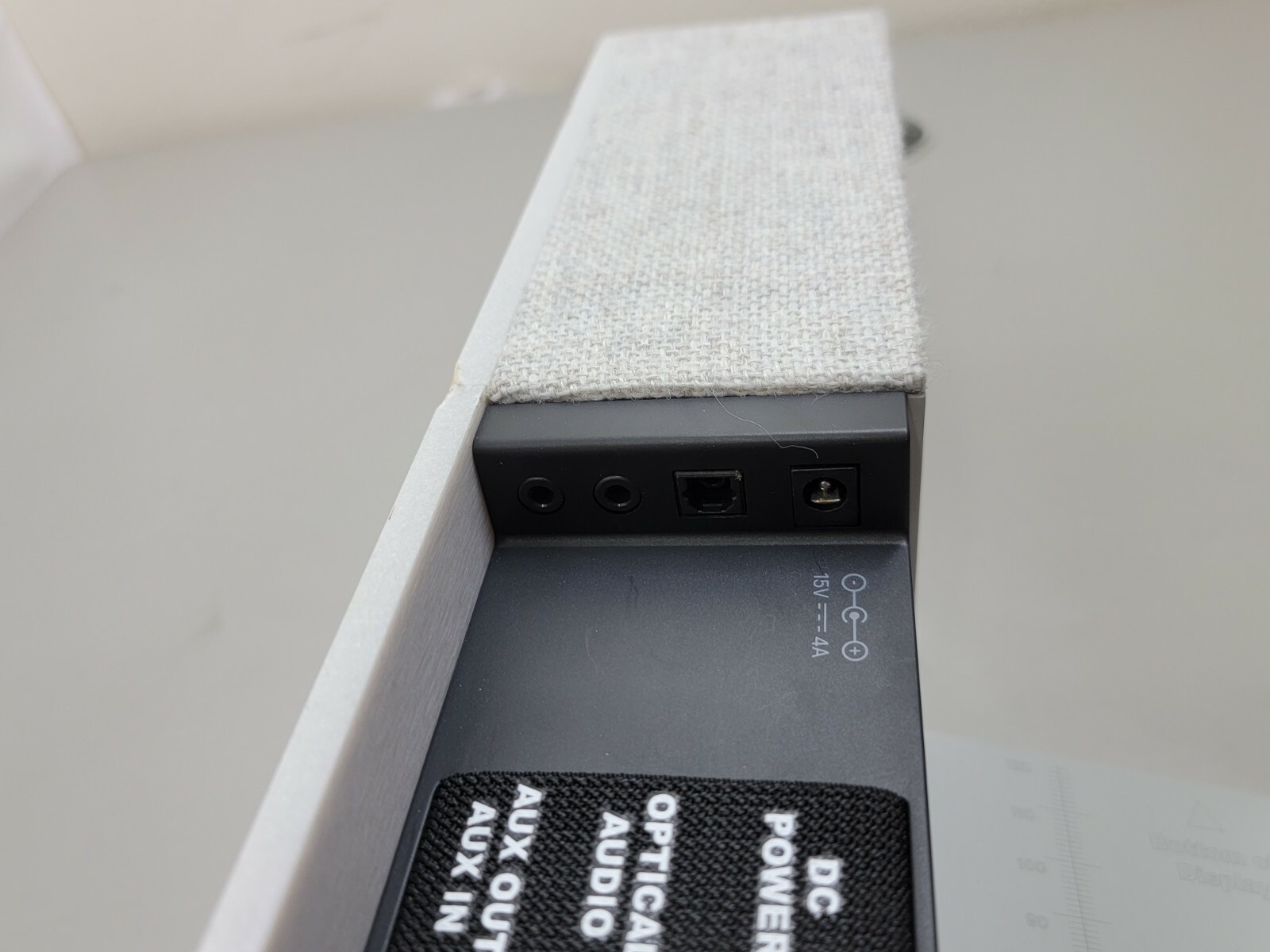 AMX Acendo Vibe ACV-5100GR Bluetooth Sound Bar Speaker w/ Camera Gray ...