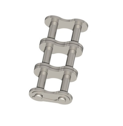 Dunlop BS Triplex Chain 12B-3-NO26 3/4" Pitch Stainless Steel ...