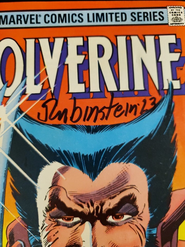 Wolverine Limited Series #1 Marvel Comics 1982 Signed & Remark By Joe ...