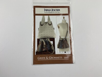 Indygo Junction Grids & Grommets Purse Sewing Pattern IJ805 Cross Bag ...