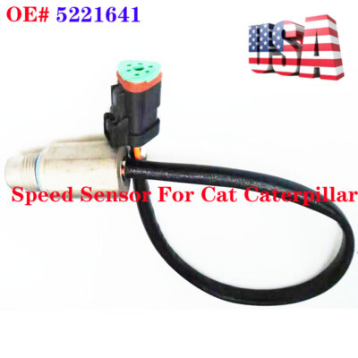New For 5221641 Cat Caterpillar Excavator Engine Speed Sensor GP-SP OE ...