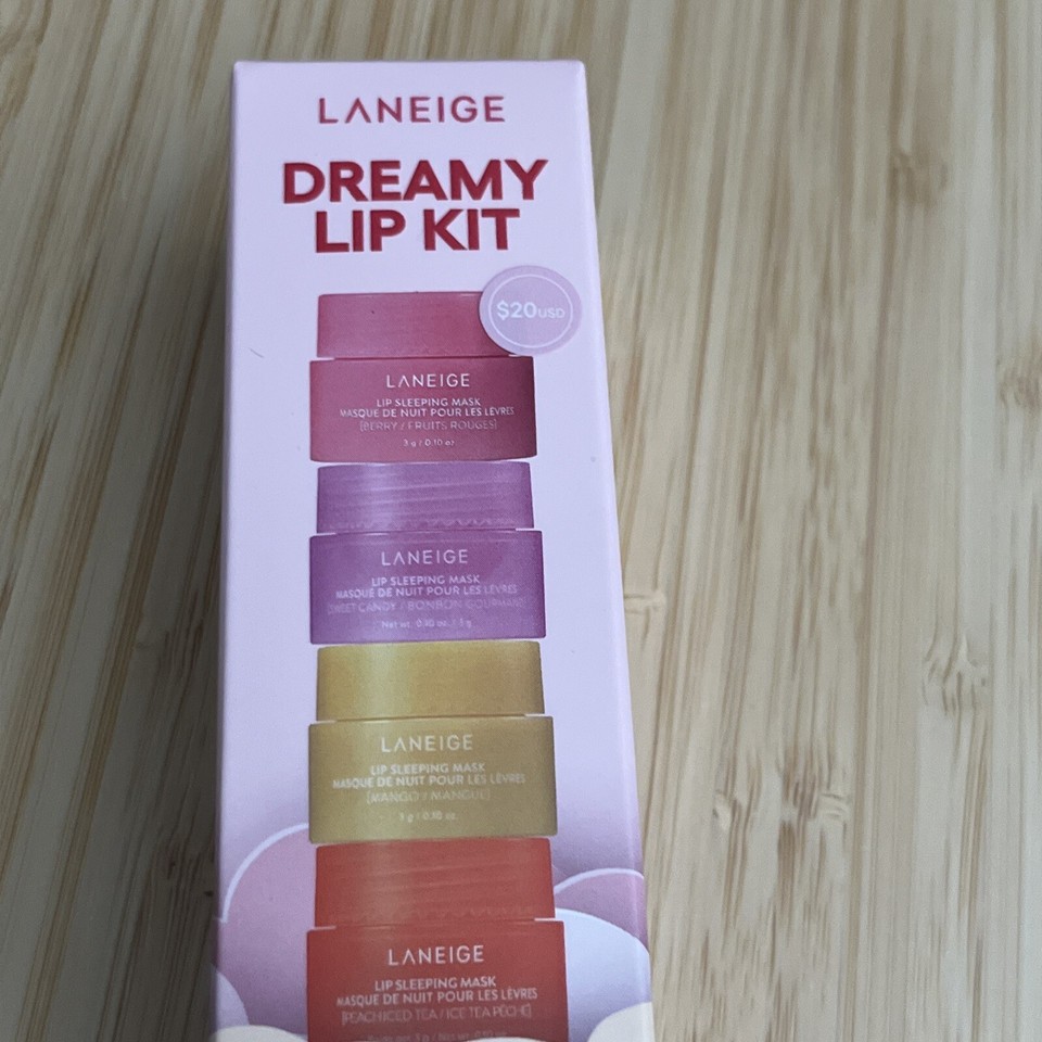 LANEIGE DREAMY LIP KIT SLEEPING MASK 4 TYPES BERRY*SWEET CANDY*MANGO ...