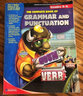 The Complete Book of Grammar and Punctuation : Grades 3-4 9780769643328 ...