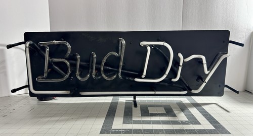 Vintage Bud Dry Neon Sign - Read Description | eBay