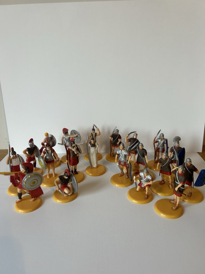 Timpo Greek Warriors & Roman Soldiers Factory Painted 1/32 scale Good ...