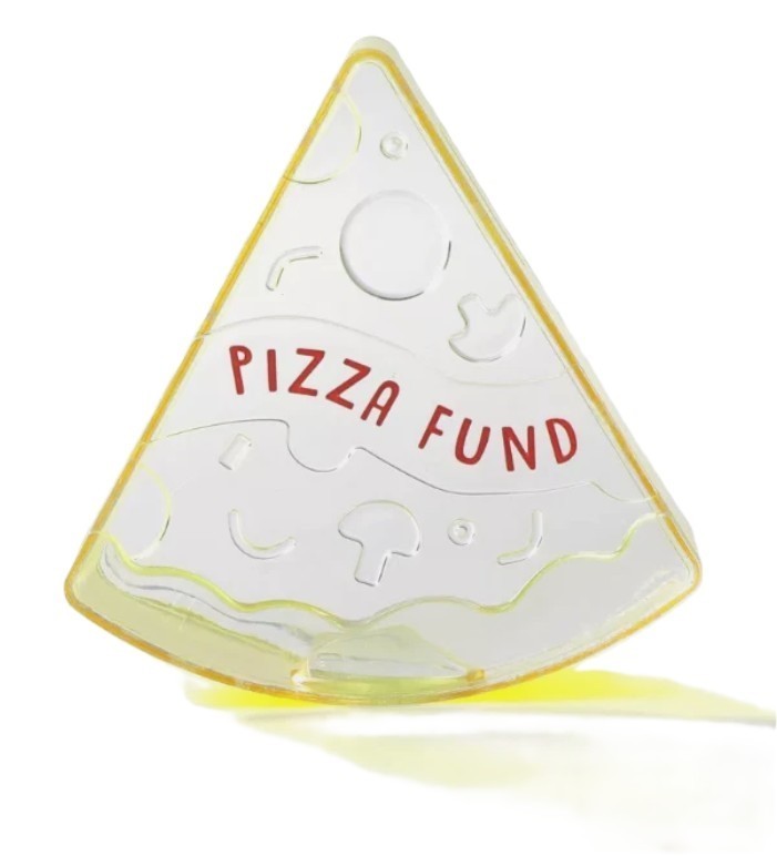 Bullseye’s Playground Pizza Shape 🍕 Pizza Fund Coin Money Piggy Bank ...