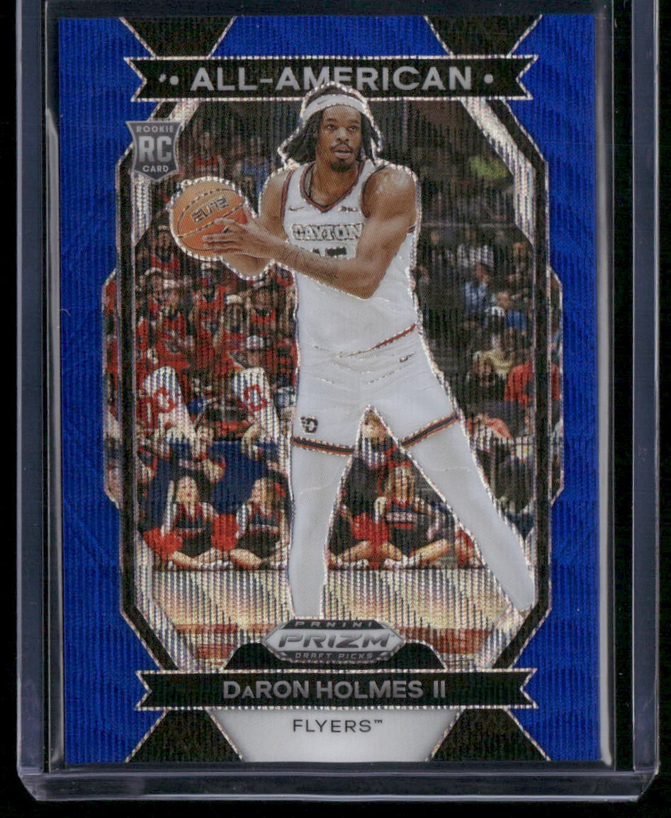 DaRon Holmes II 2024 Prizm Draft Picks #12 All-American - Blue Wave ...