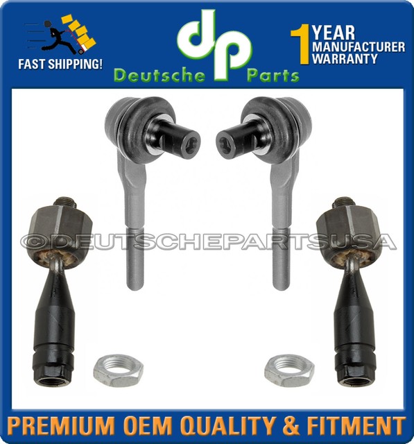 AUDI A8 Quattro Inner Outer LH RH Tie Rods 4e0419811e 4e0419821a Set 4 ...