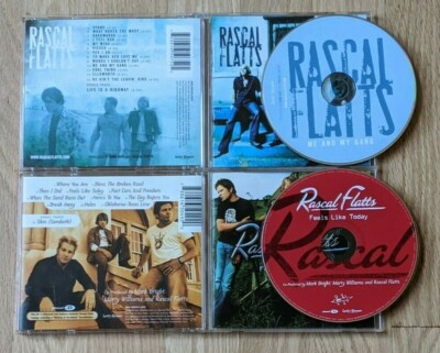 Rascal Flatts CD Lot Feels Like Today and Me and My Gang - Lyric Street ...
