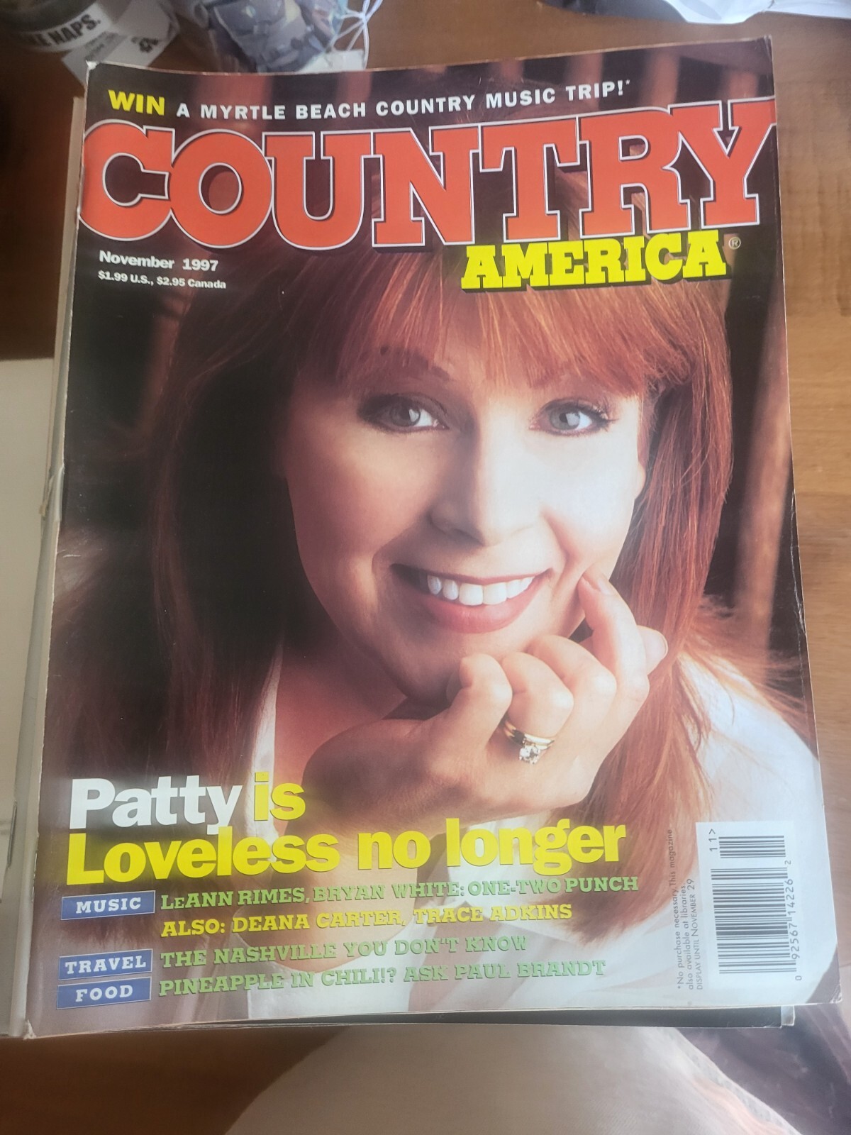 Country America Magazine PATTY LOVELESS NOVEMBER 1997 LeANN RIMES ...