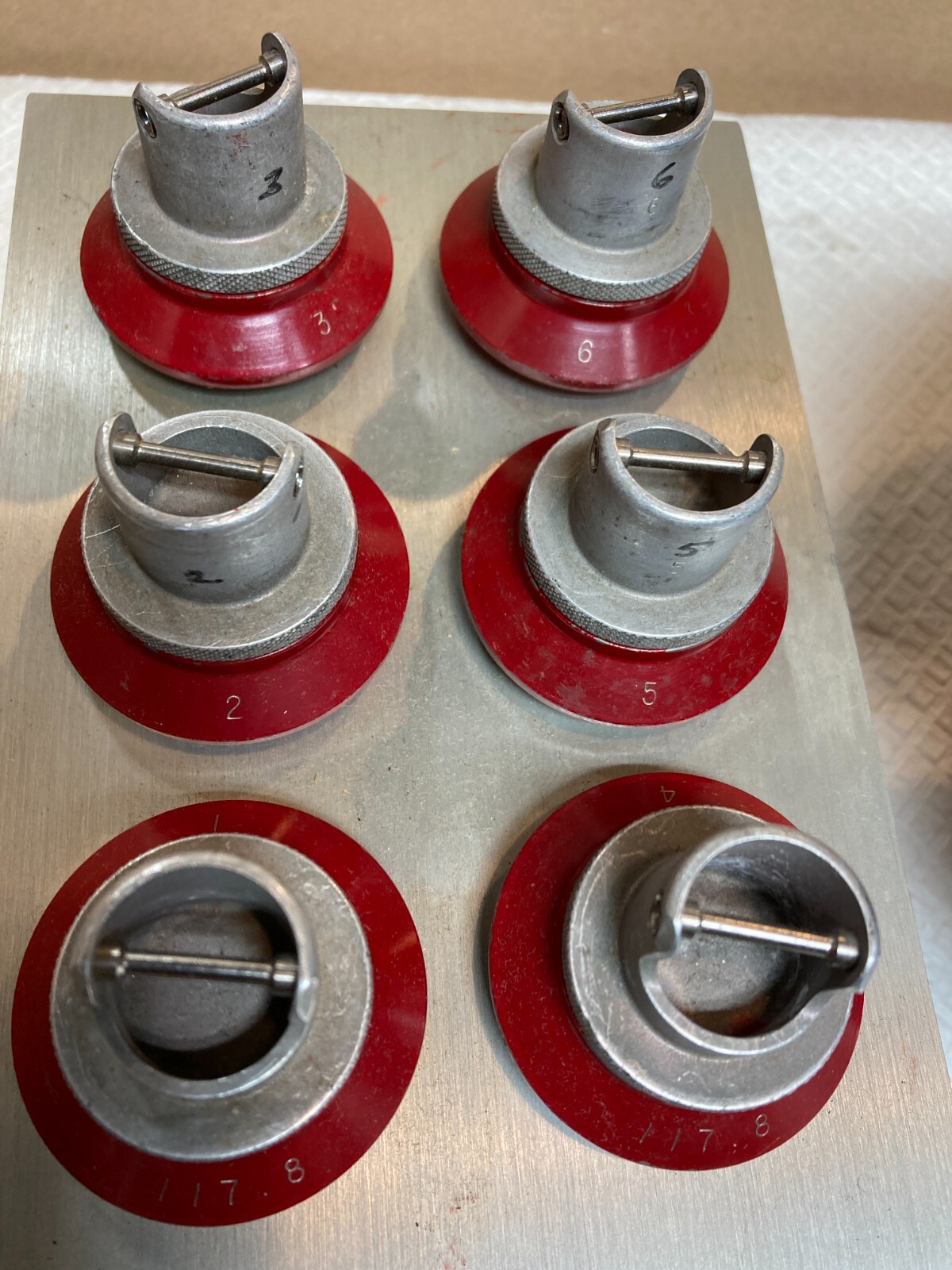 Beckman SW-28 Centrifuge Rotor 28K RPM 6 Position Swinging Buckets + 12 ...