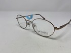 Halston Eyewear Eyeglasses Frame HALSTON 45 MBZ 50-19-145 Brown Full ...
