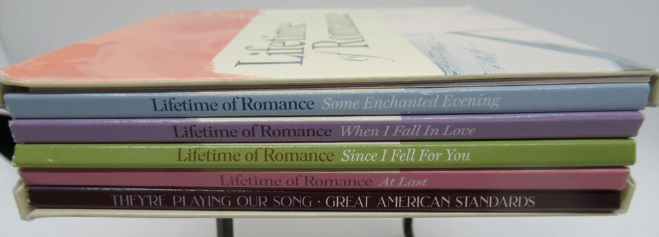 TIME LIFE: LIFETIME OF ROMANCE 10-DISC MUSIC CD SET, 150 V/A TRACKS 50 ...