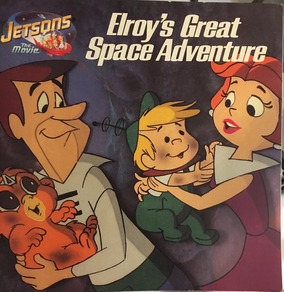 JETSONS Movie Elroys Great Space Adventure Paperbk Book VTG 1990 ...