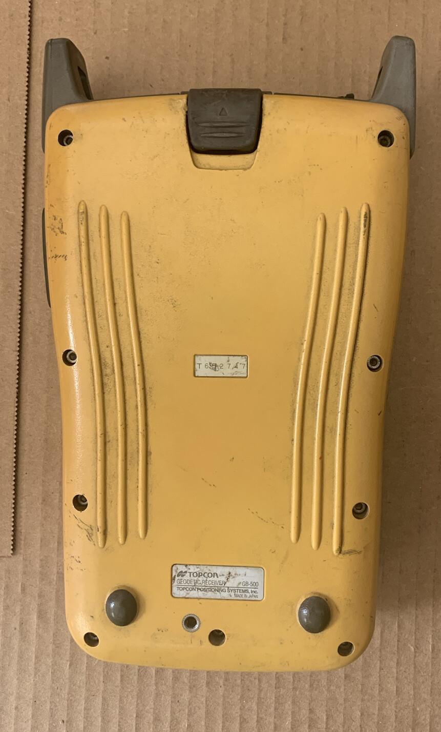 For Parts!! Topcon GB500 GPS Receiver- PG-A1 Antenna - PDL Positioning ...