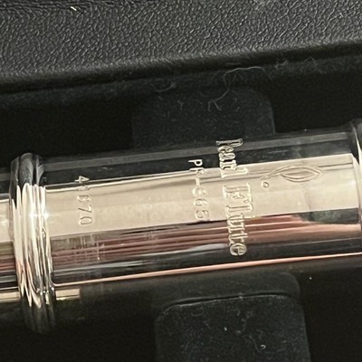 Pearl PF-665 Flute Silver E mechanism Used with Hard Case Soft Case | eBay