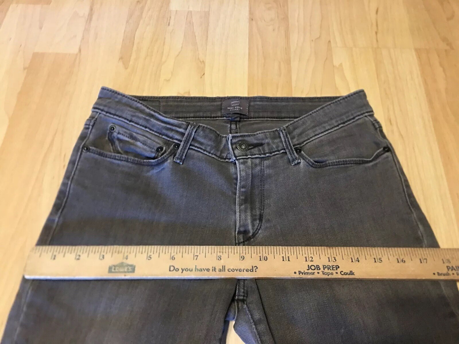 LEVIS Size 29 Jeans Demi Curve Skinny Inseam 31” Rinse Gray | eBay