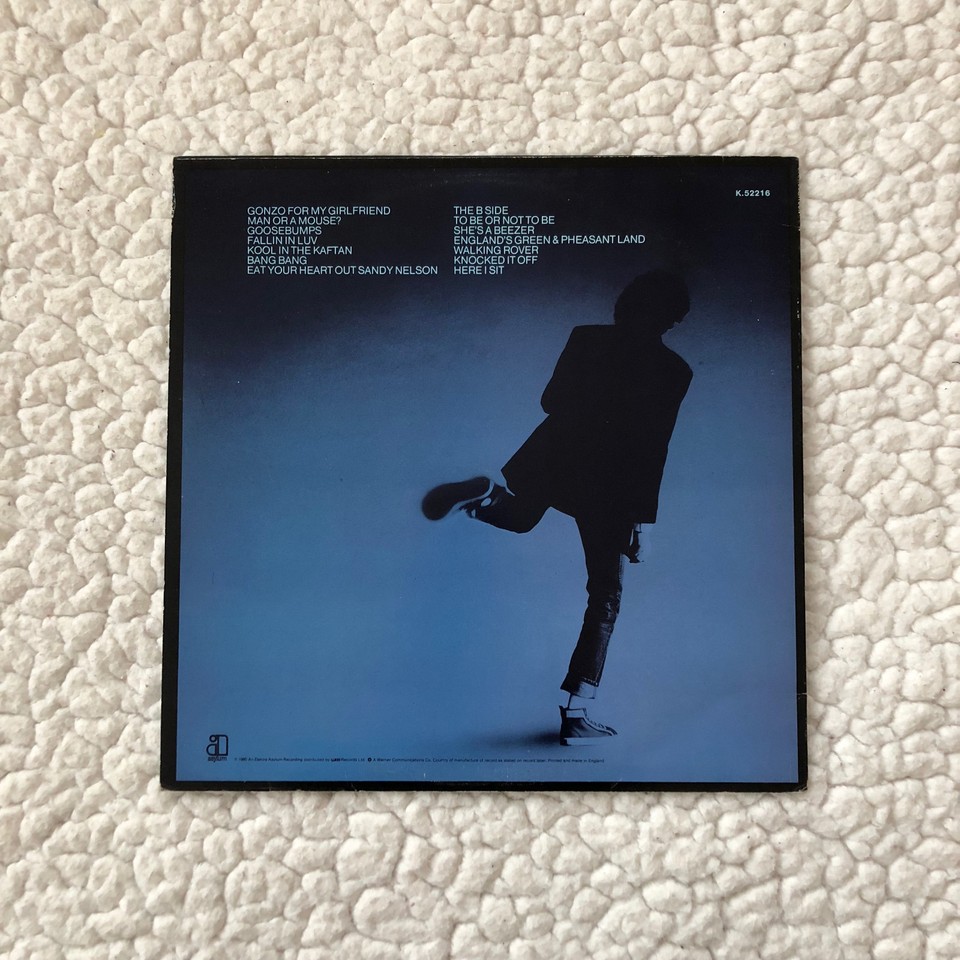 B.A. ROBERTSON INITIAL SUCCESS 1ST UK VINYL PRESS LP 1980 52216 ASYLUM ...