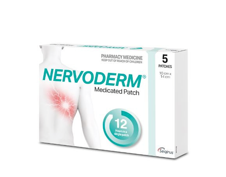 Nervoderm Medicated Patch Relief of Medically Diagnosed Post-Shingles ...