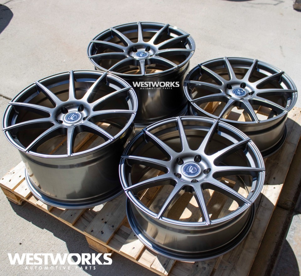 20"/21" Forgestar CF10 Wheel Set fit C8 CORVETTE 20x9 21x12 R-Forged ...