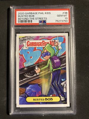 2020 Garbage Pail Kids #3b Busted Bob Beyond The Streets GPK PSA 10 POP ...