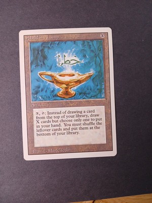 MTG Aladdin's Lamp Revised Edition LP | eBay