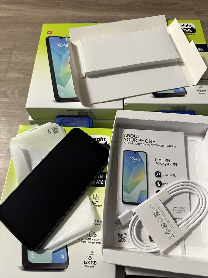 Samsung Galaxy A16 5G (128GB, Unlocked) - Brand New In Open Box Any ...