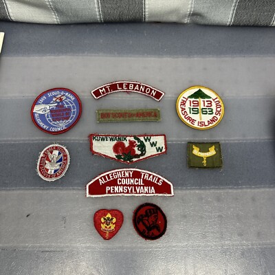 BSA Patches-Lot Of 10-1950s-60s | eBay