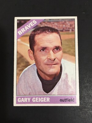 1966 TOPPS GARY GEIGER, #286, NM (Free Shipping On Any 3!) | eBay