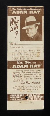 1940s Adam Hats Celebrity Wearing Adam Hat Jack Haley? The Tin Man ...