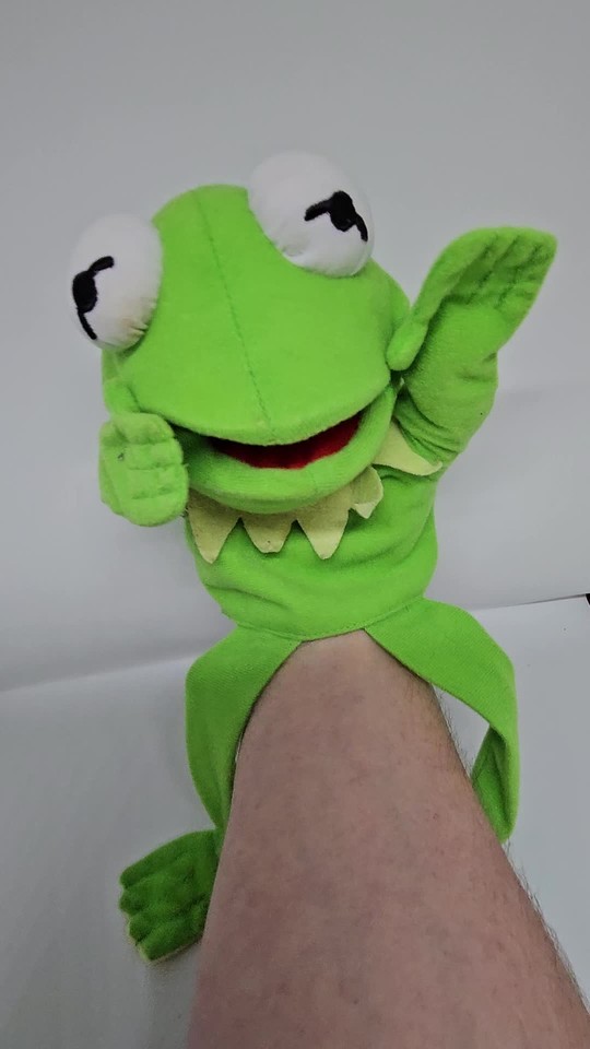 The Muppets Hand Puppet Kermit 2012 Netherlands Albert Heijn Licensed ...