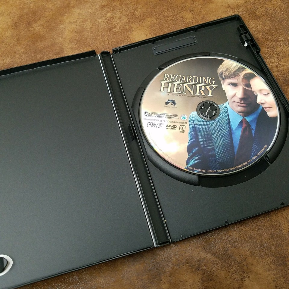 Regarding Henry (DVD, 2003) Annette Bening, Harrison Ford 97363240341 ...