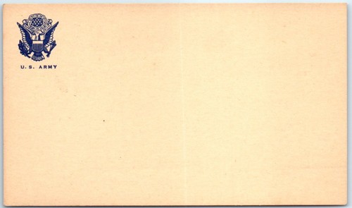 Plain Postcard - US Army | eBay