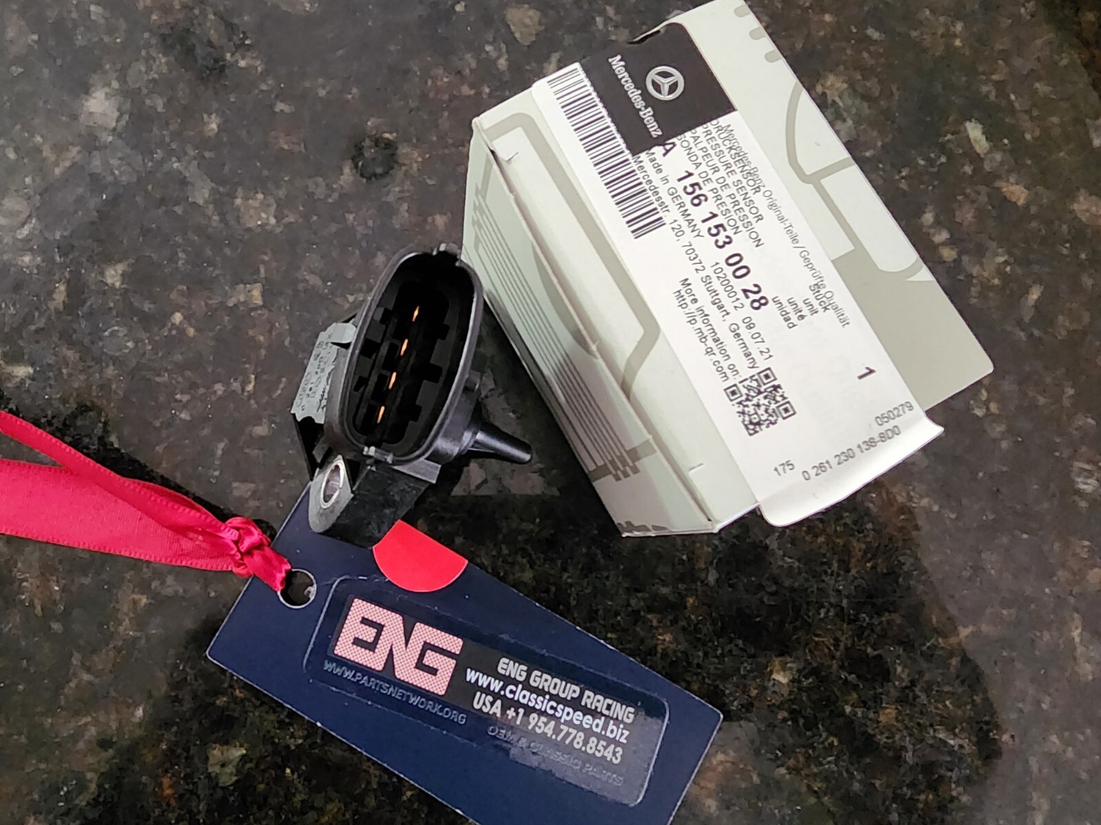 NEW MERCEDES-BENZ FUEL PRESSURE SENSOR A1561530028 | ENG RACING | eBay ...