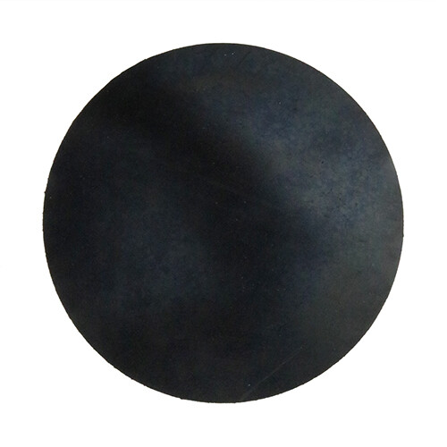 Pack of 2 220mm Self Adhesive Rubber Discs, Flange Cover, Neoprene ...