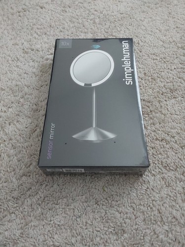 Simplehuman Sensor Mirror ST3004 5" Round Rechargeable Travel Mirror ...