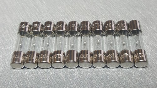 10Pcs 2A Glass Fuse M205 5mm x 20mm Slow Blow T2AL 250V AUSTRALUX | eBay