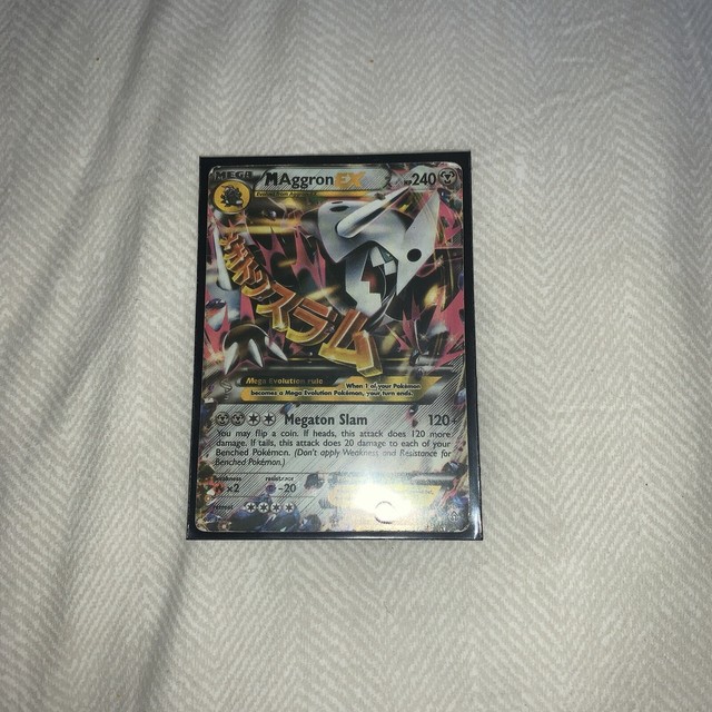 Pokémon TCG Mega-Aggron-EX Primal Clash 94/160 Holo Holo Rare EX for ...