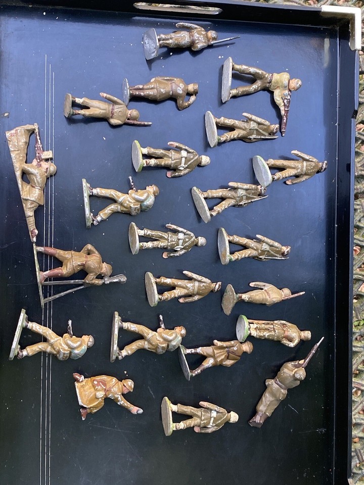 Lot Of Antique Lead Soldiers & Toy | eBay