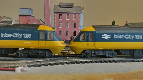 Lima HST 125 Set Original British Rail Livery, DC, OO Gauge. Spares Or ...