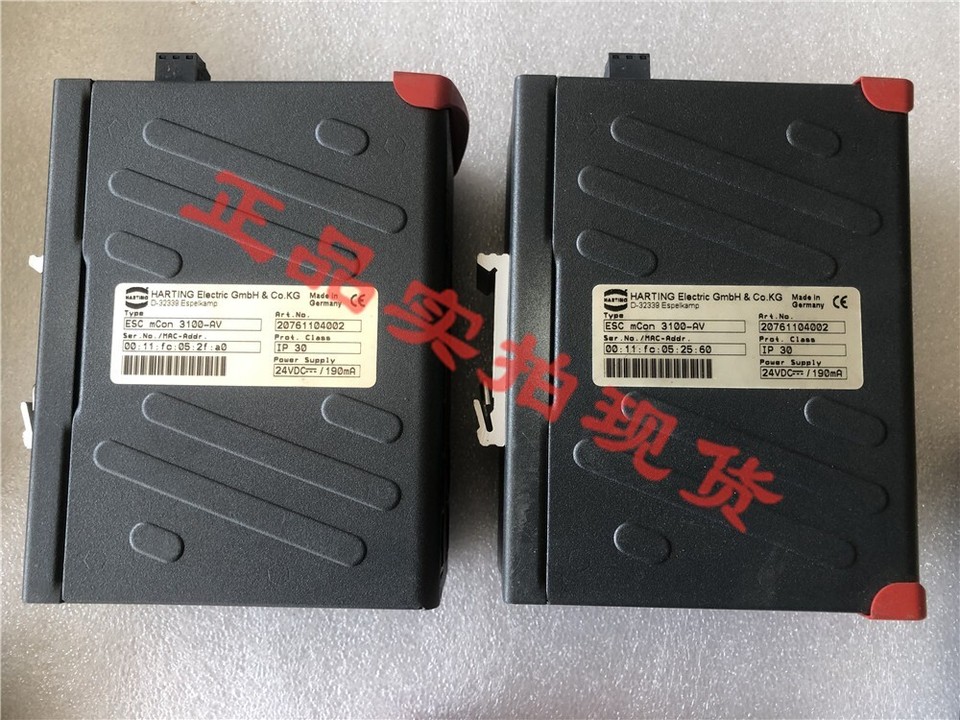 1pcs Used HARTING ESC mCon 3100-AV D-32339 10 | eBay