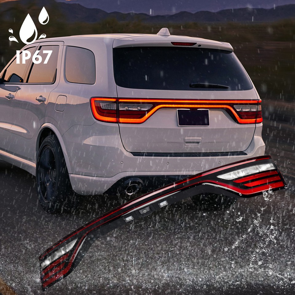 Rear LED Tail Light Liftgate Lamp For 2014-2022 Dodge Durango w/ Camera ...