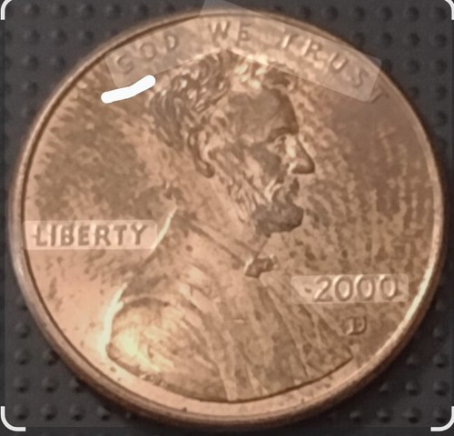 2000 D Penny Miss Marked Errors GOOD CONDITION | eBay
