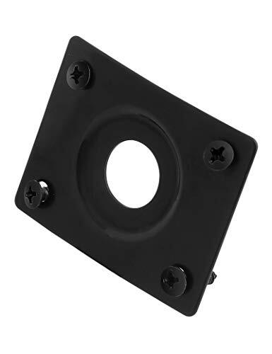 Guitar Jack Socket Plate Curved Recessed Rectangle Style Output Jack ...