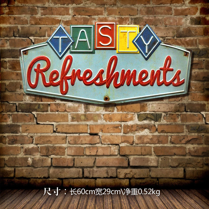 Refreshments Sign