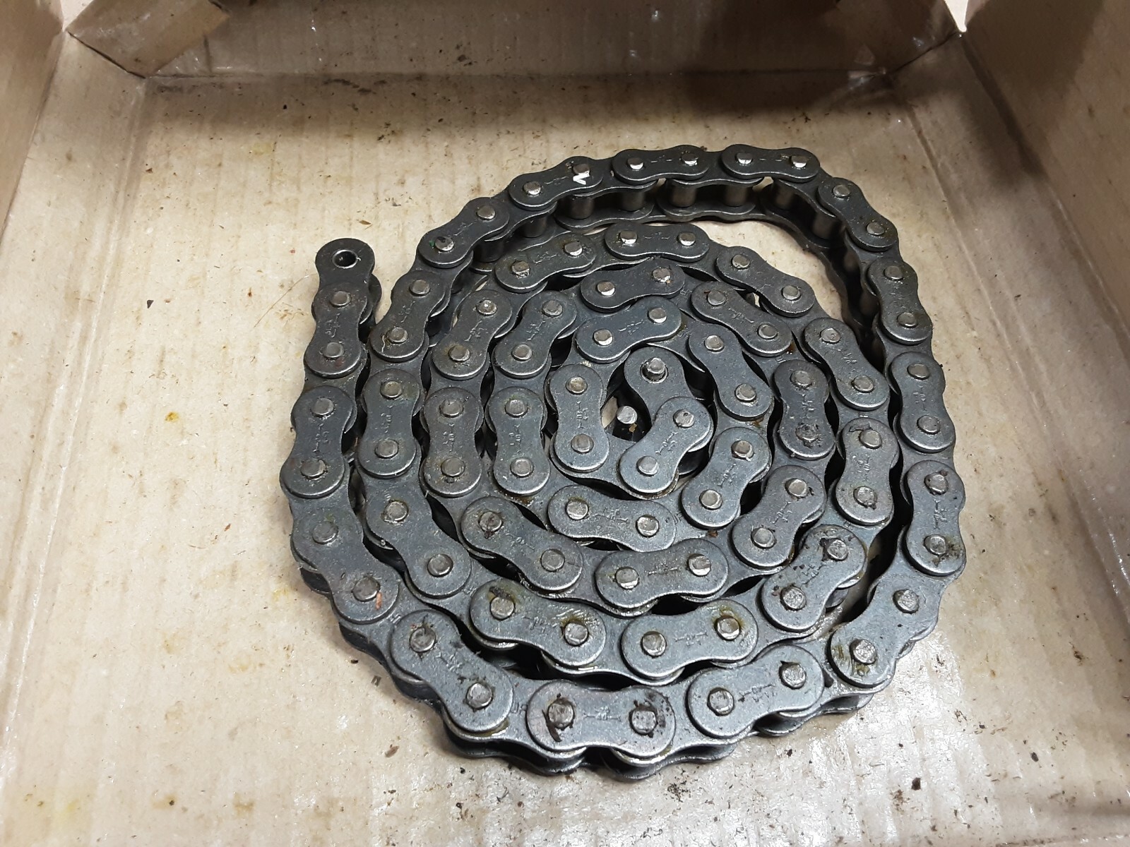 LINK-BELT RC40 RIV ROLLER CHAIN 43'' RC40RIV #44B53PR3RM | eBay