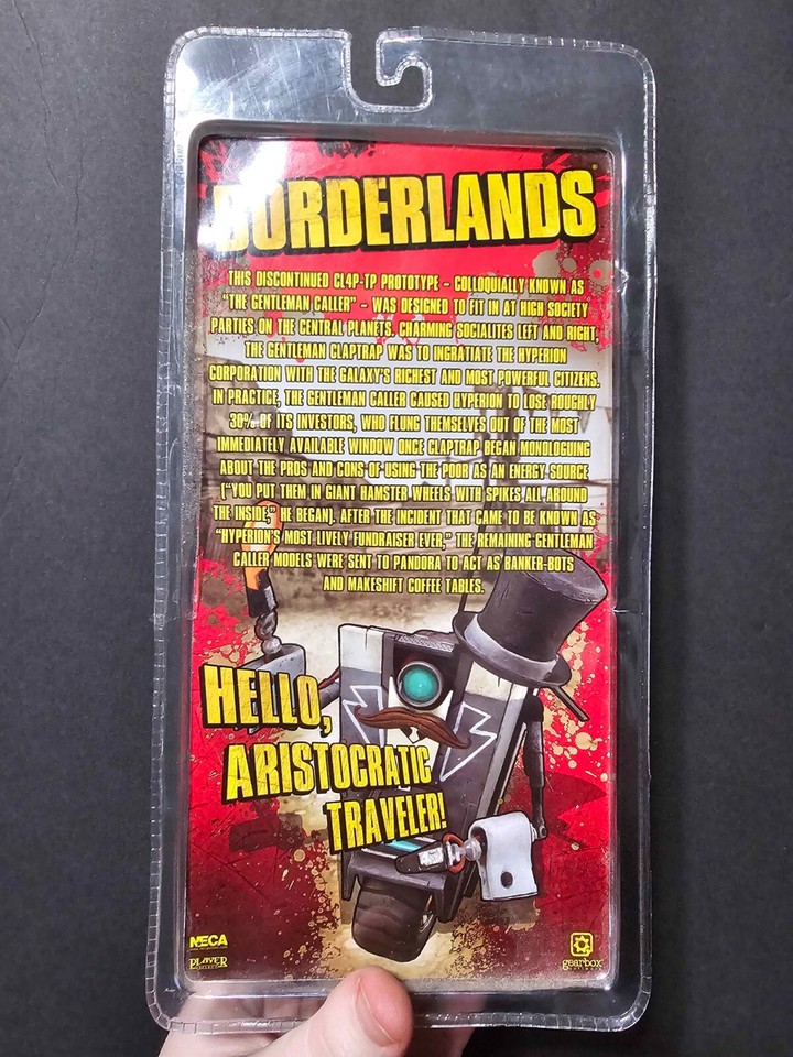 Borderlands Clap Trap Gentlemen Caller Model | eBay