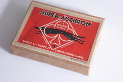 PAPIER PHOTO -AS DE TREFFLE SUPER ACHROM ARGENTIQUE 1938--ANTI HALO ...